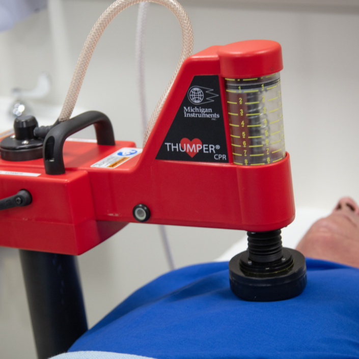 Thumper Hands-Free Mechanical CPR Machine | Michigan Instruments