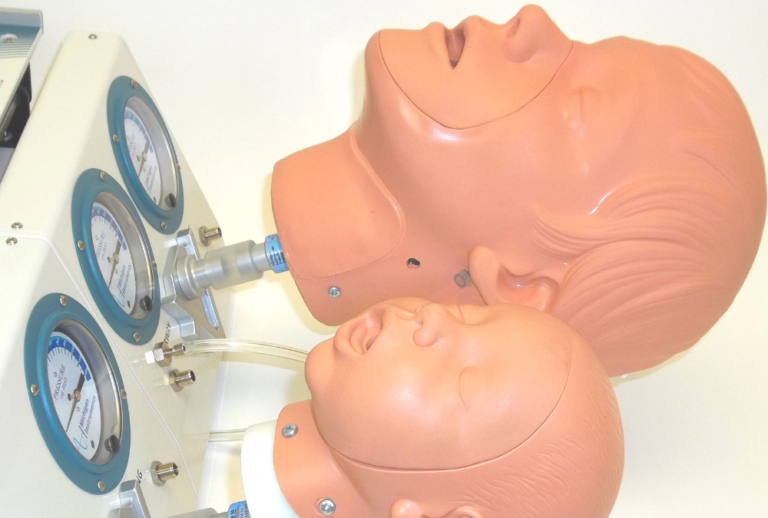 Head Simulator for Real-World Test Lung Training | Michigan Instruments