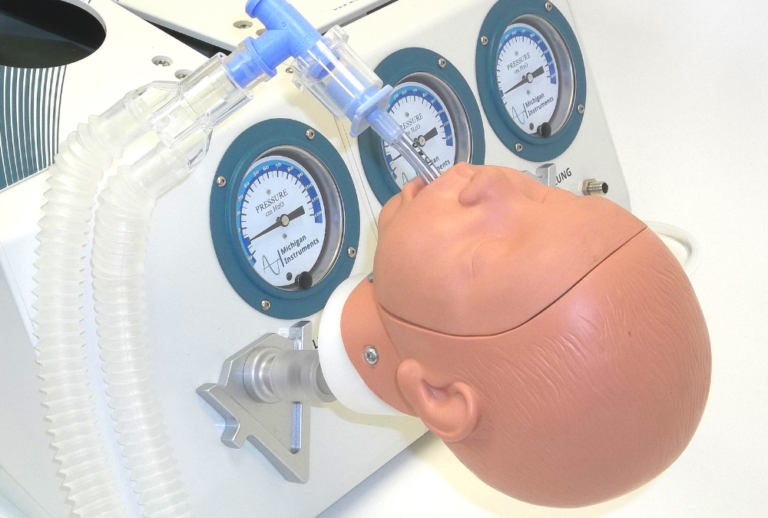 Head Simulator for Real-World Test Lung Training | Michigan Instruments